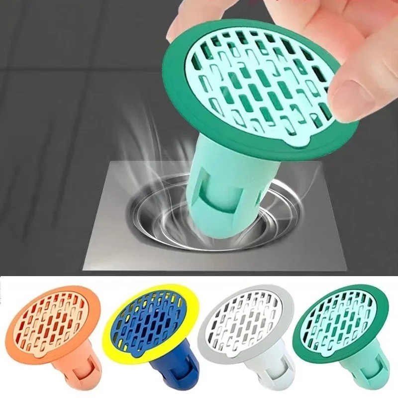 Bath Shower Floor Drain Strainer Cover Plug Trap/Anti-insect Anti-odor ...