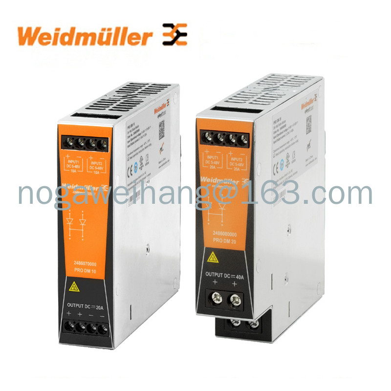 Weidmuller Power diode redundancy module PRO DM 10 20 2486070000 ...