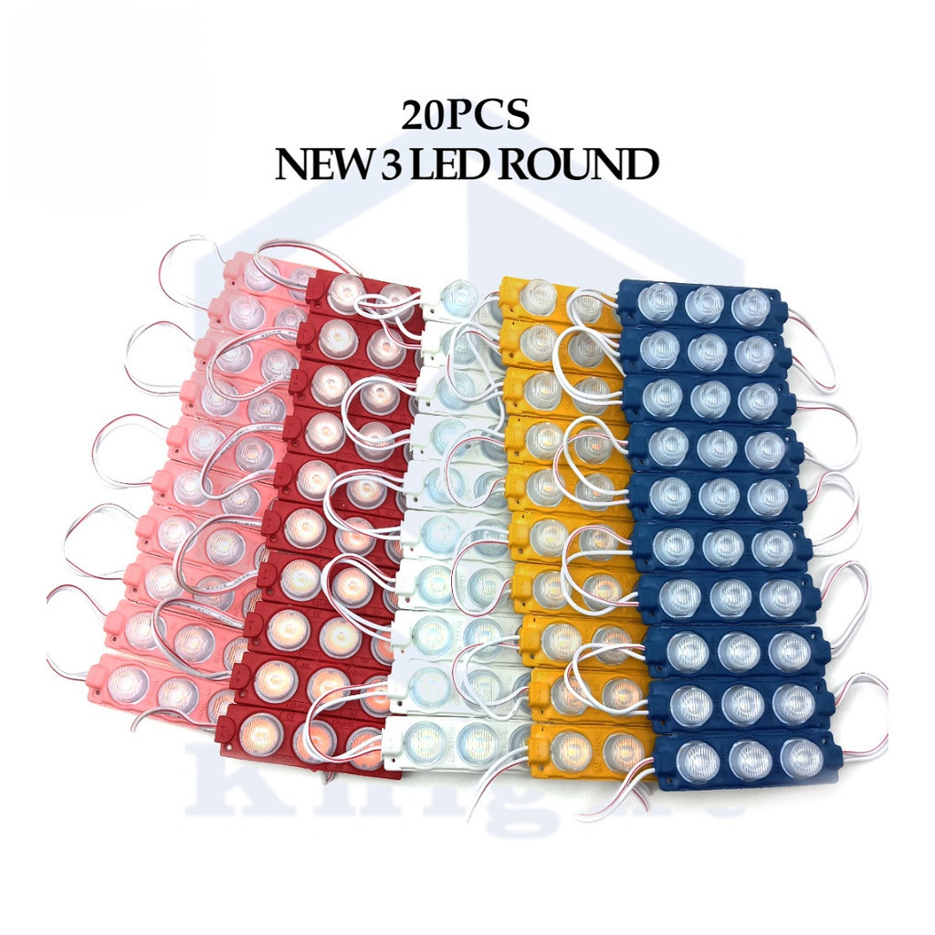 10/20PCS 2835 Highlight LED Module 1.2W / DC 12V Motorcycle/Car New 3 ...