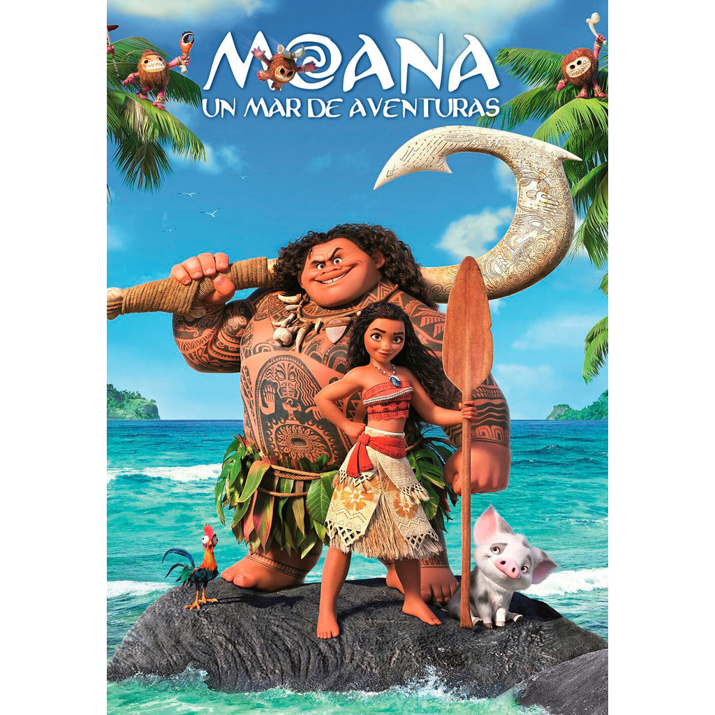 Moana Adventure The Legend Of The South Sea (2016) DVD Movie Cartoon ...