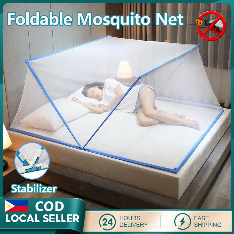 Foldable Mosquito Net Extra Large Mosquito Net Home Bedroom Family Size ...
