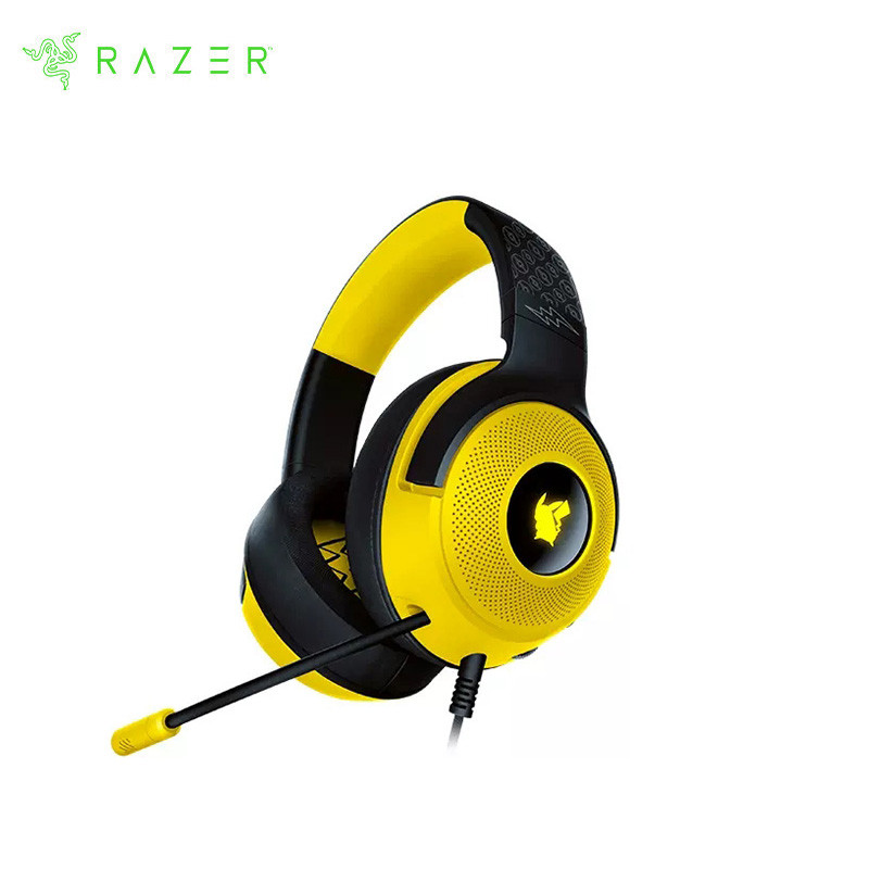 Razer Pokemon Pikachu Limited Edition Kraken V3 PC Wired USB Gaming ...