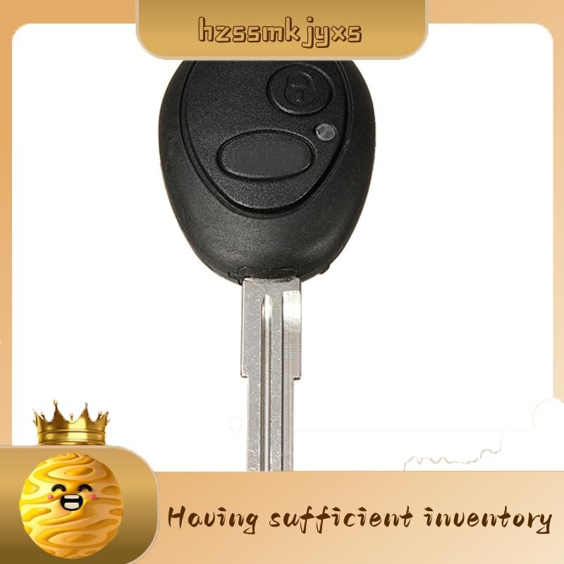 hzssmkjyxs 2 Button Remote Key Fob Case Shell Uncut Blade For 99-04 ...