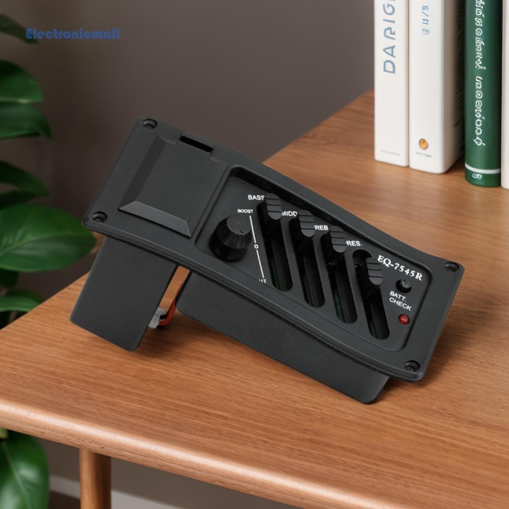 Pre-Amp Unit Acoustic Guitar Pickup Preamp EQ Tuner Amplifier Equalizer ...