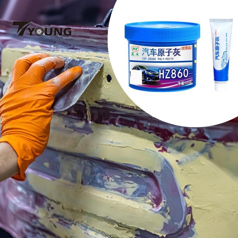 [Available] Auto Body Filler Repair Kit 500G Multi Purpose Putty Dents ...
