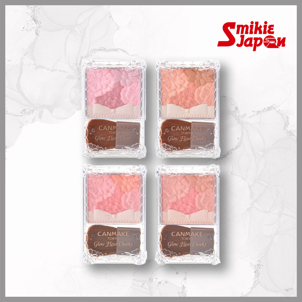 CANMAKE Glow Fleur Cheeks (Blend Type) 5.7g / Powder Blush - Direct From Japan | Shopee Philippines
