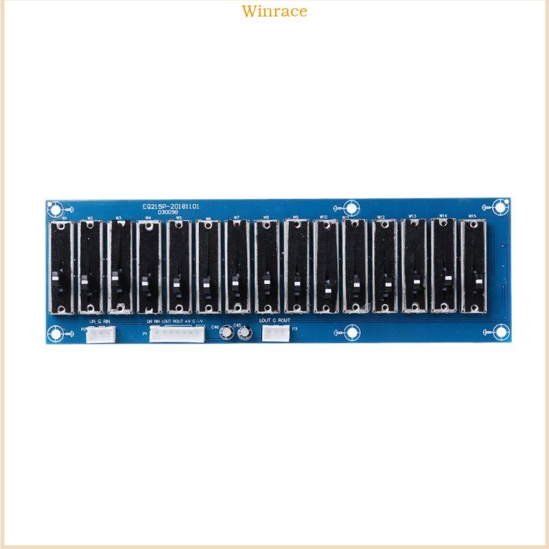 WRC EQ Equalizer Board Stereo Dual Channel Adjustable Tone Boards ...