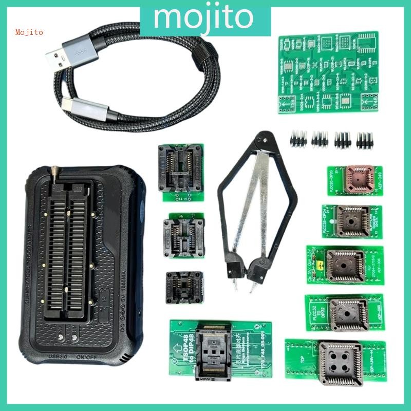 Mojito T76 USB3 0 Universal Programmer Support EEPROM NOR NAND EMMC TSOP48 Chip Programmer ...