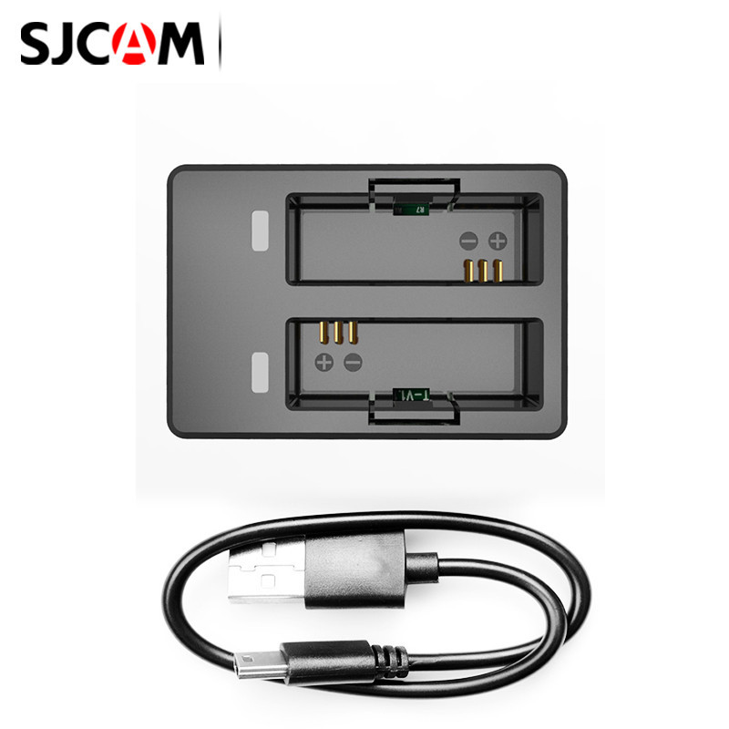 SJCAM Camera Dual-slot Battery Charger - SJ4000/SJ5000/M10 Series ...