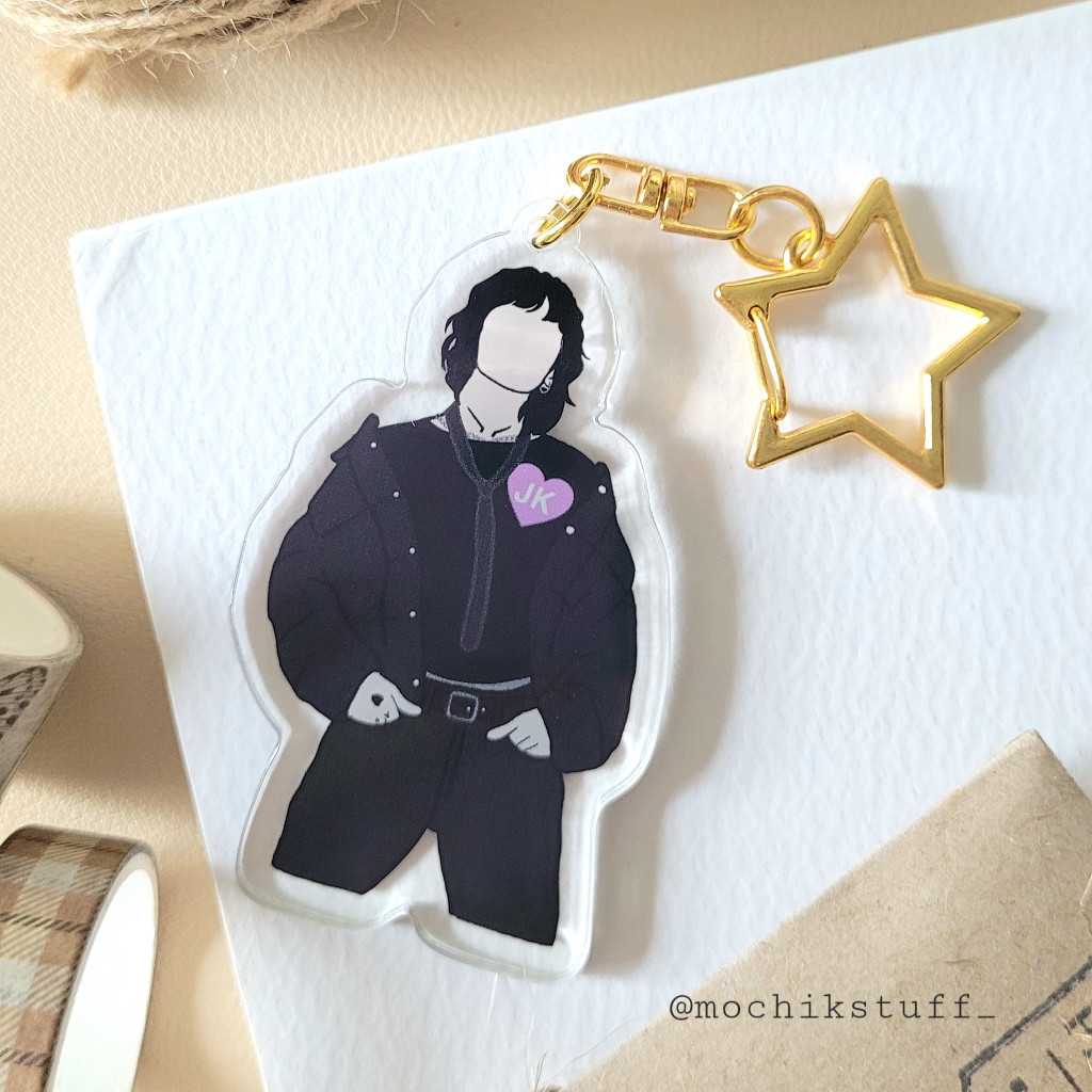 BTS_Jungkook Arcylic Keychain (Fanmade) | Shopee Philippines