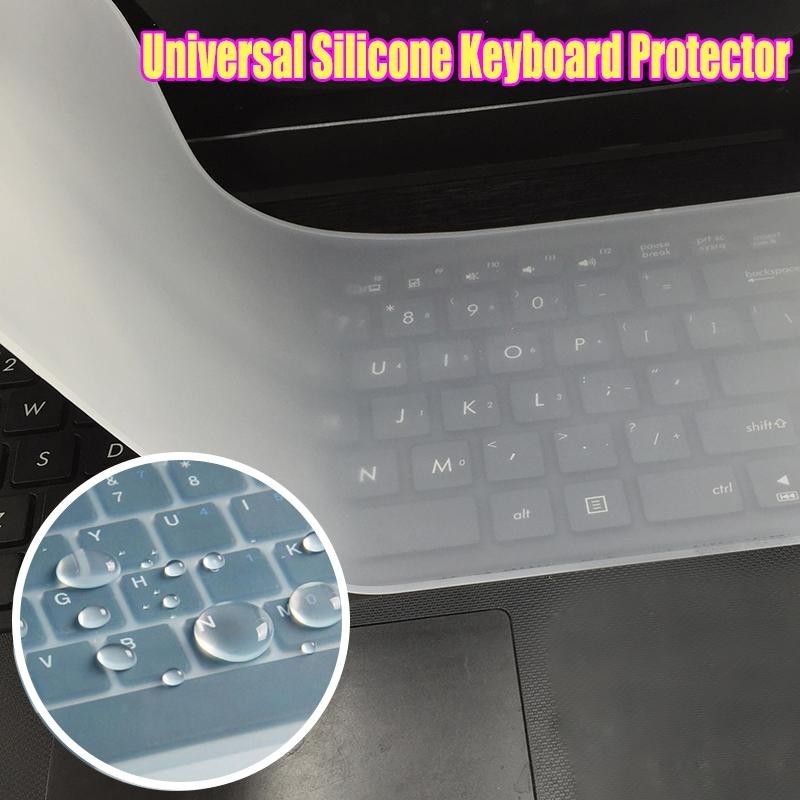 13/14/15/17 Inch Universal Silicone Computer Keyboard Protector Cover ...
