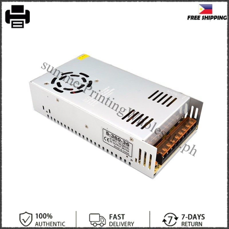 Power Supply 36V Transformer 36V 10A Power Adapter 36 Volt Switching ...