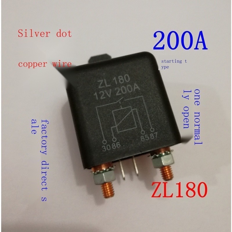 CODCOD∈Automotive relay 200A high power 12V high current 24V ZL180 4 ...