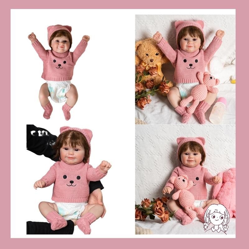 haha 20in Rebirth Realistic Girl Doll with Moving Arm Leg Handmade ...