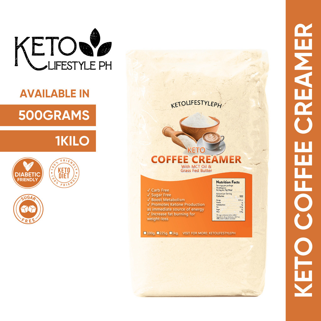 Keto Coffee Creamer with MCT OIL (1kg) | Shopee Philippines