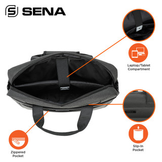 SENA-1958 Laptop Messenger Bag Plain | Shopee Philippines