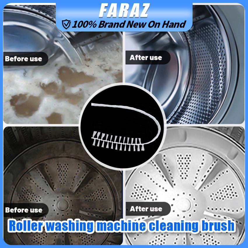 Washing Machine Brush Cleaner Extended Handle Radiator Decontamination ...