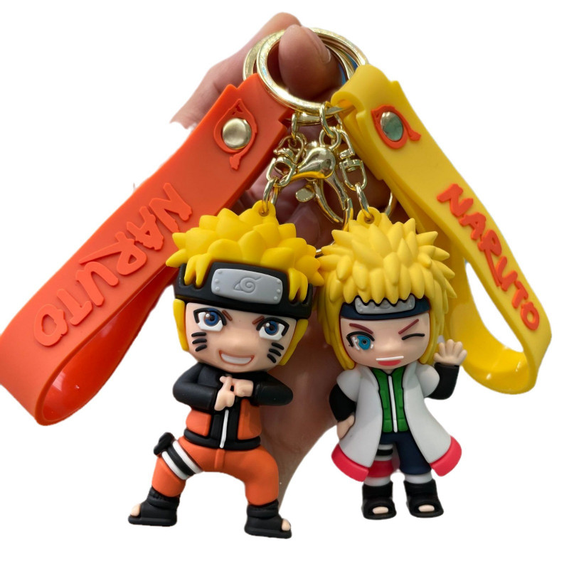 Cute Naruto Kakashi Keychain Doll - Anime Bag Pendant Mini Keychains ...