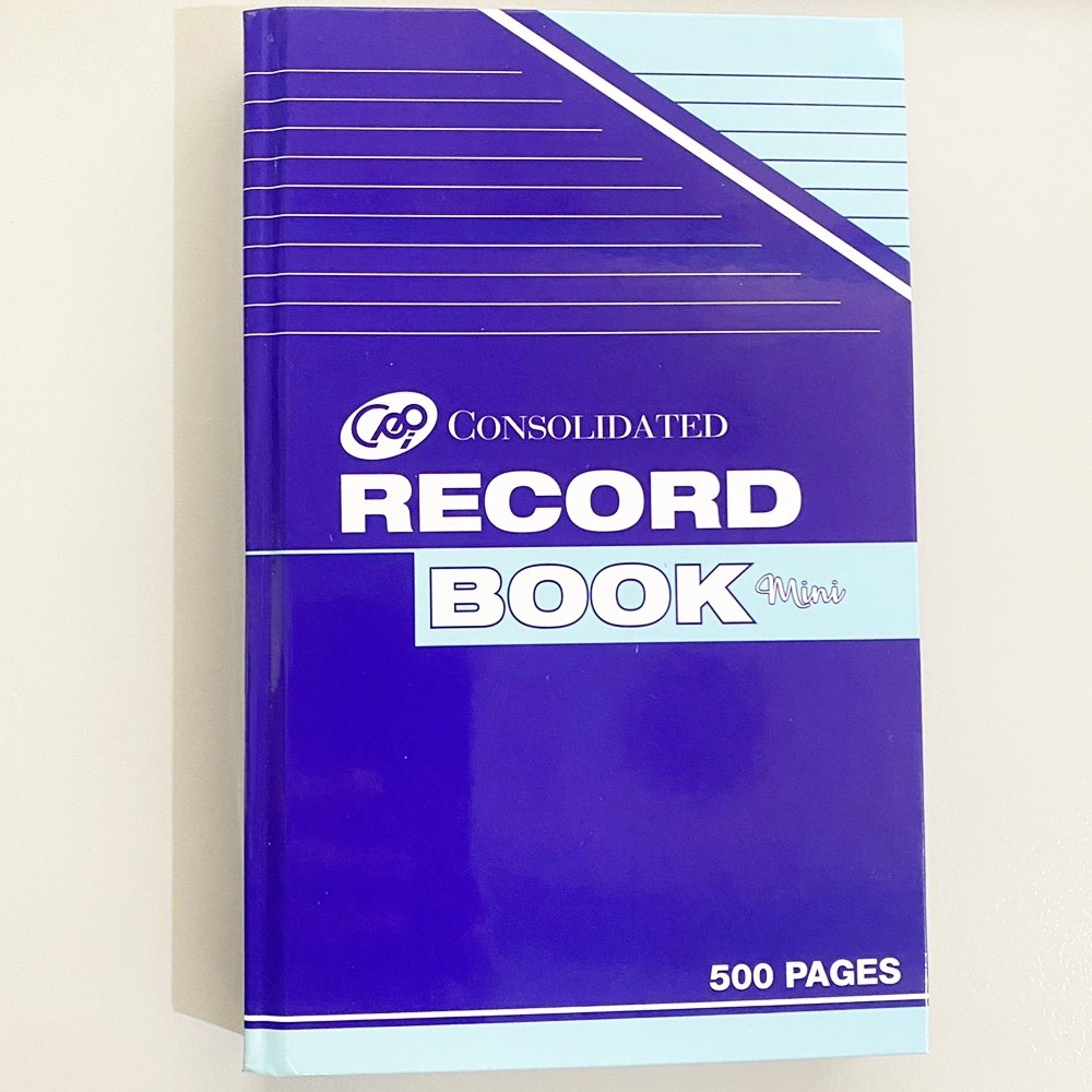 Loren Mini Consolidated Record Book Logbook 500 Pages | Shopee Philippines