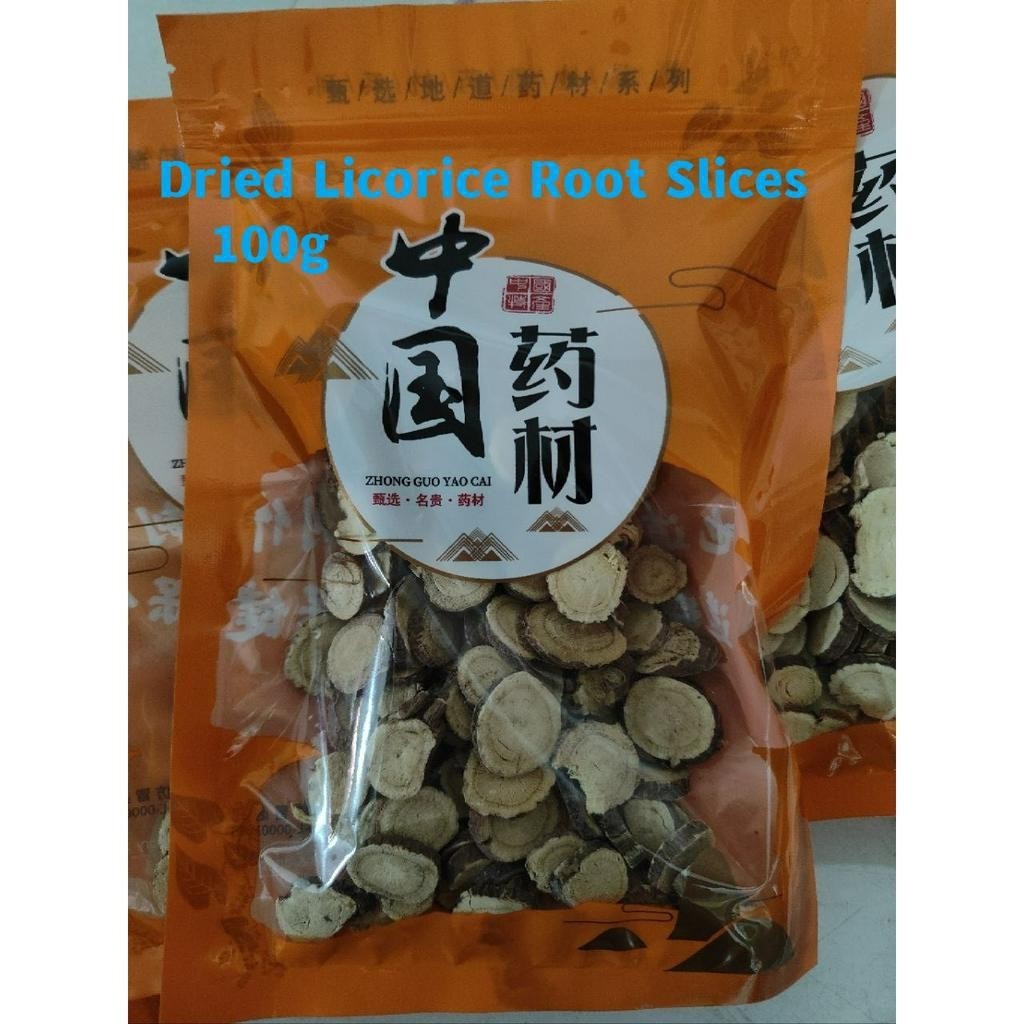 dried licorice root slices 100g Flower tea EXP - 2025/04 | Shopee ...