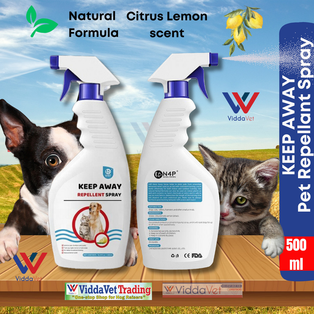 N4P 500ml Pet repellant spray Dog poop and pee training spray Dog Stop ...