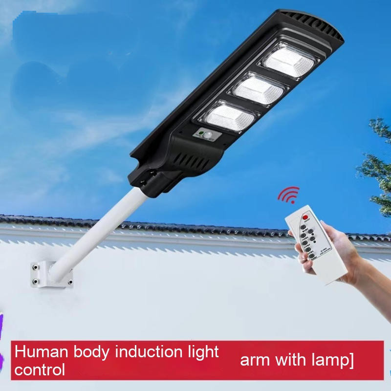Integrated solar street light radar human sensing garden light Rural ...