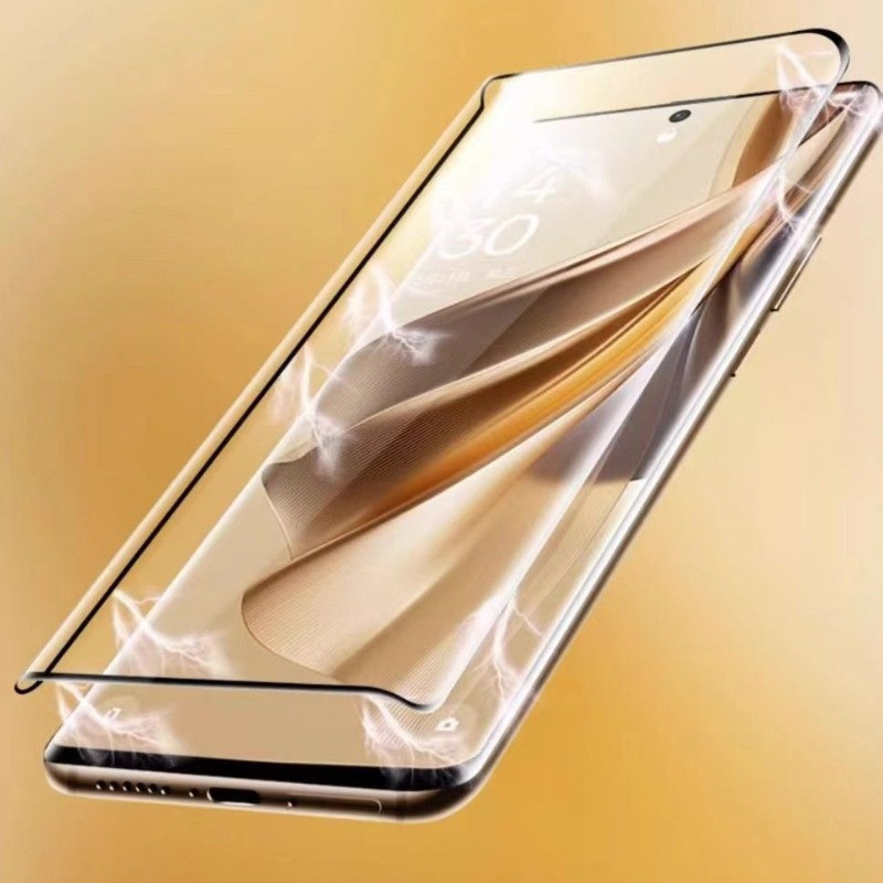 Tempered Glass Curved Screen For Vivo V29 V30 Pro/V30E 5G Full Cover HD Clear Protective Anti ...