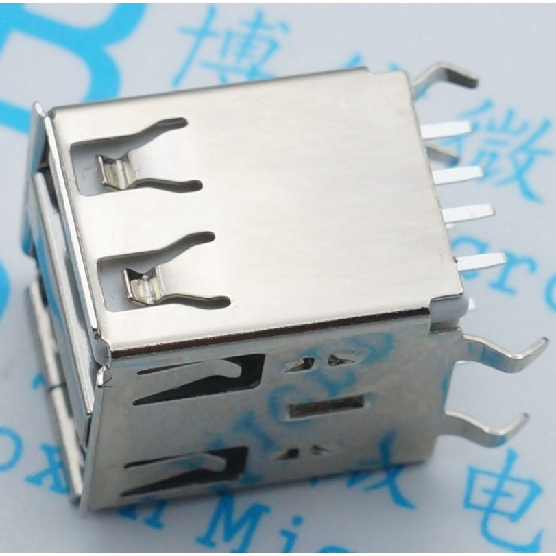 Vertical AF Double-Layer Socket USB Female Socket A-Type Interface 180 ...