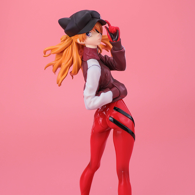 Eva Evangelion Asuka Sportswear Cat Ear Cap New Theater Premium Edition ...