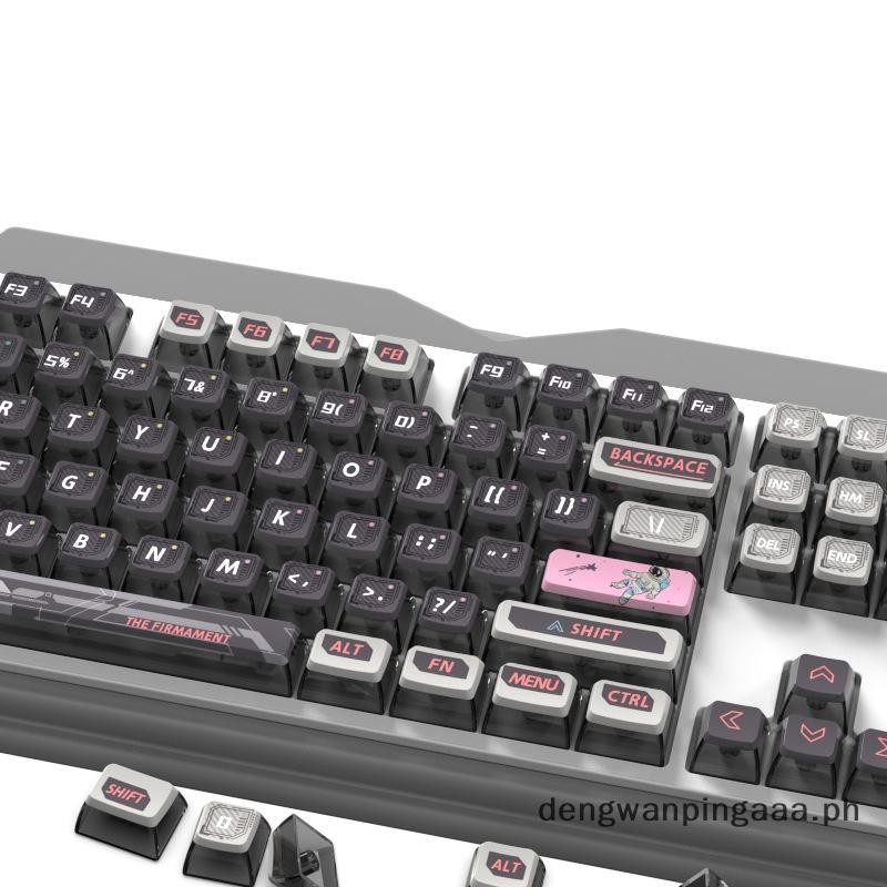 [DEN] Pudding Translucent Keycaps Purple Keycap 125 Keys ASA Profile ...