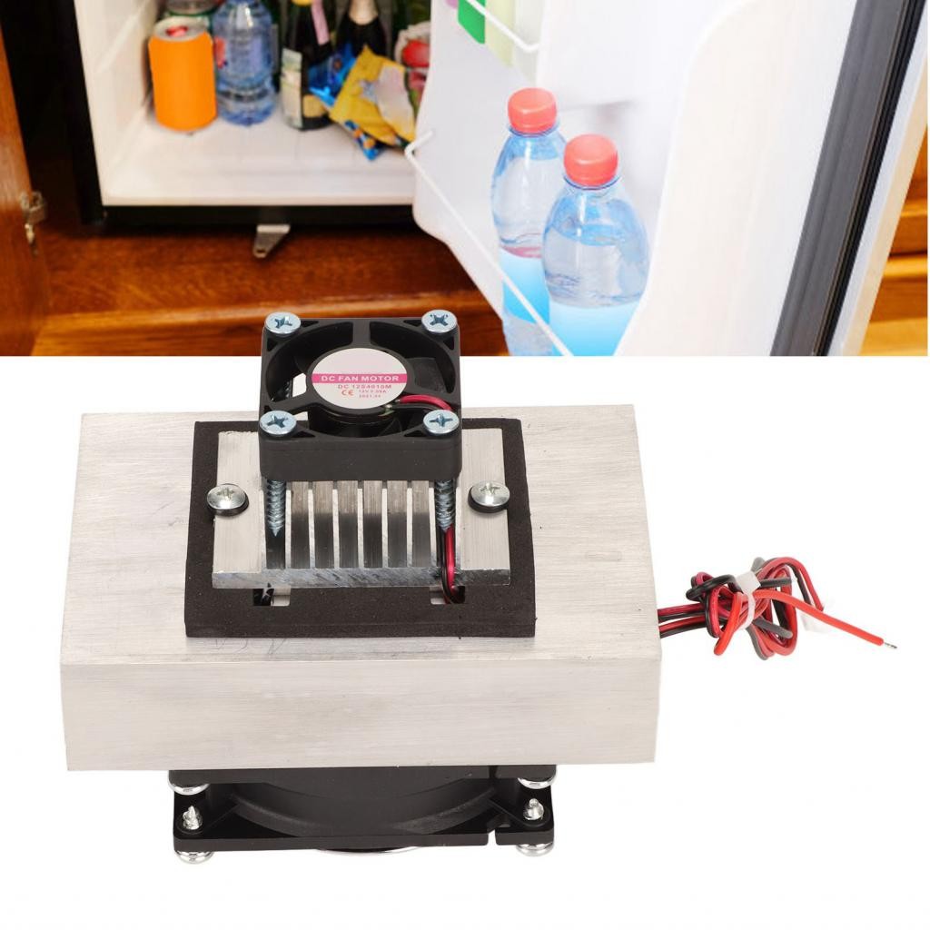 Usihere Semiconductor Cooler DIY Kit Thermoelectric Cooling System Low ...