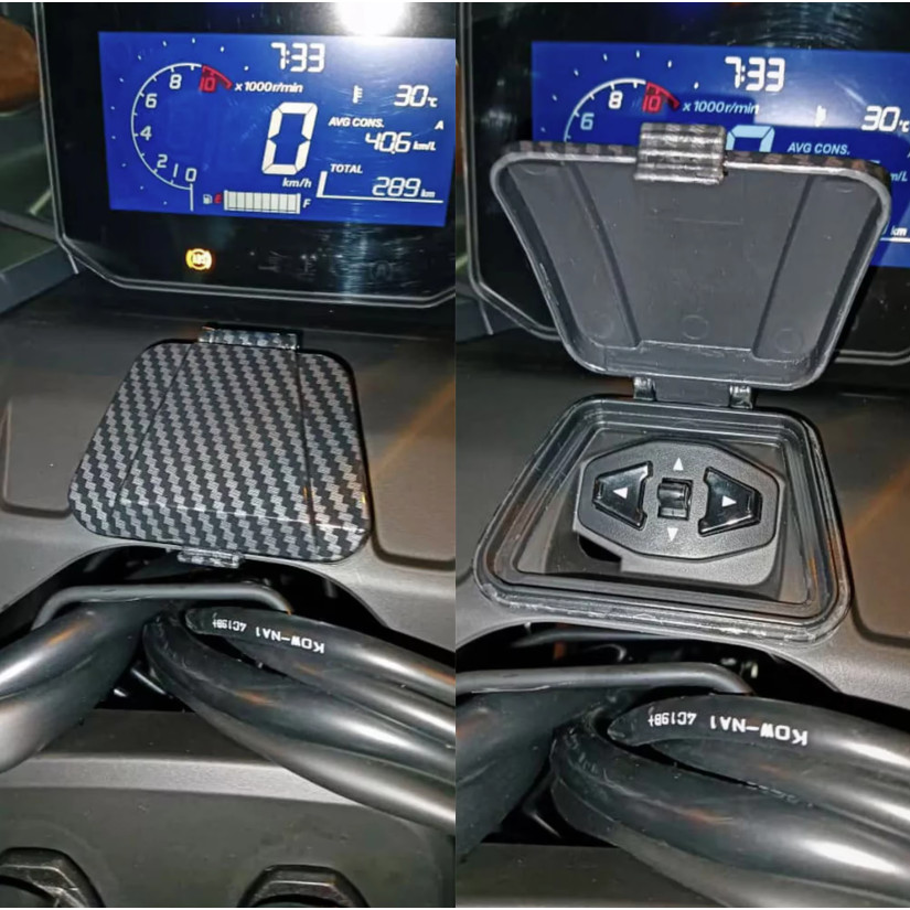 ADV160 meter switch button cover waterproof protection folding cover ...