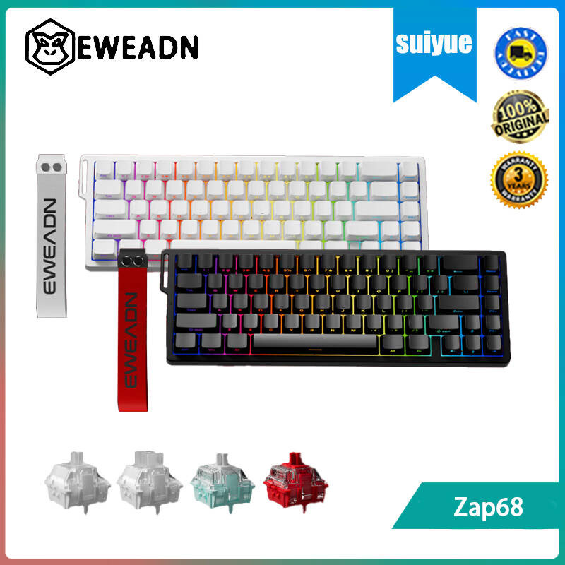 EWEADN Zap68 Magnetic axis keyboard, E-sports game, customized mechanical keyboard, full key ...