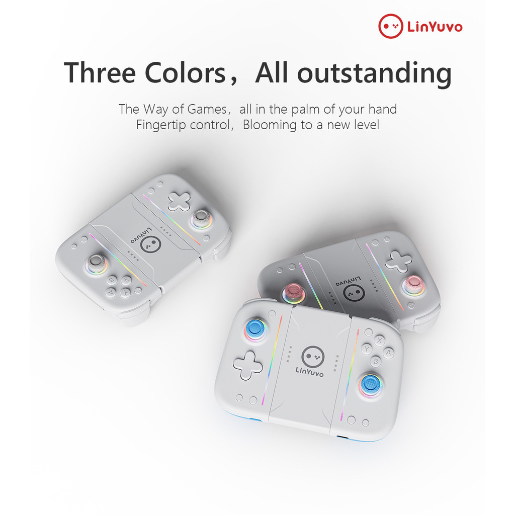 KS52 RGB Light Wireless Joy-pad Game Controller for Switch/Lite/OLED ...