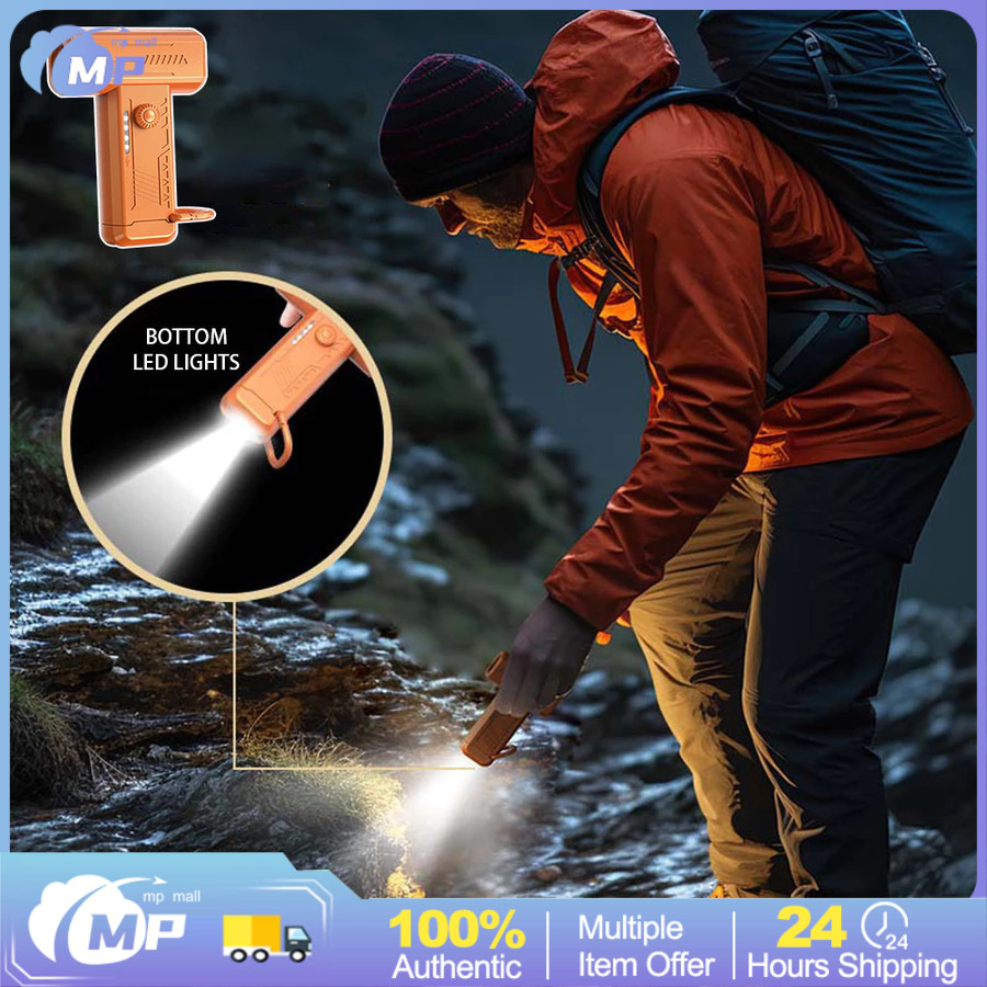 Mini Turbo charged Handheld Fan 130000 RPM Rechargeable Multifunctional ...
