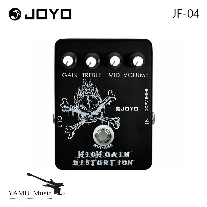 JOYO JF-04 High Gain Distortion Guitar Pedal Parts Crunch To Heavy ...