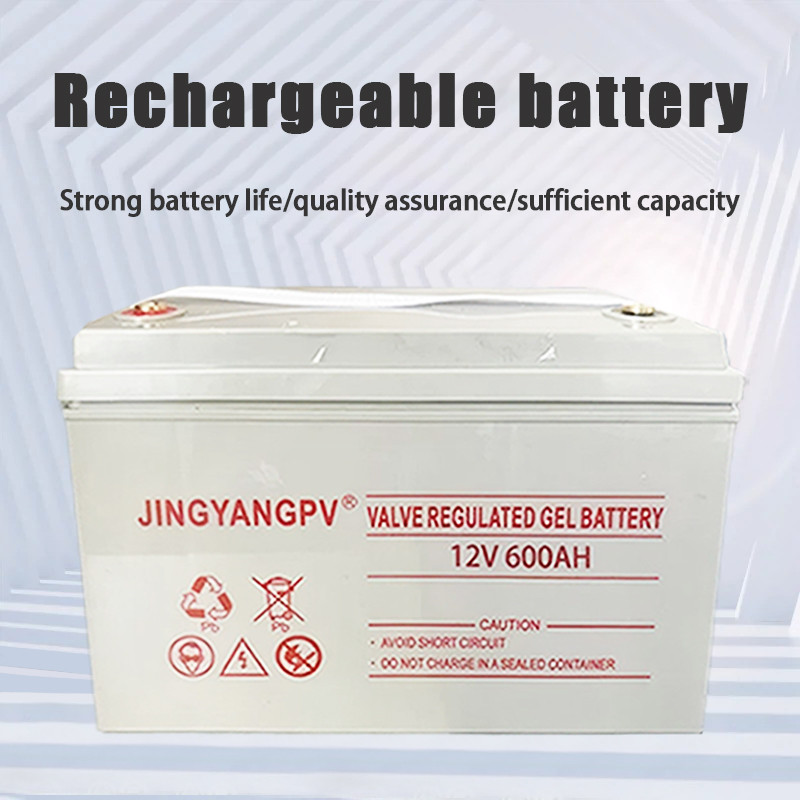 Reliable 12V 600Ah Gel Battery for Deep Cycle Applications in Solar ...