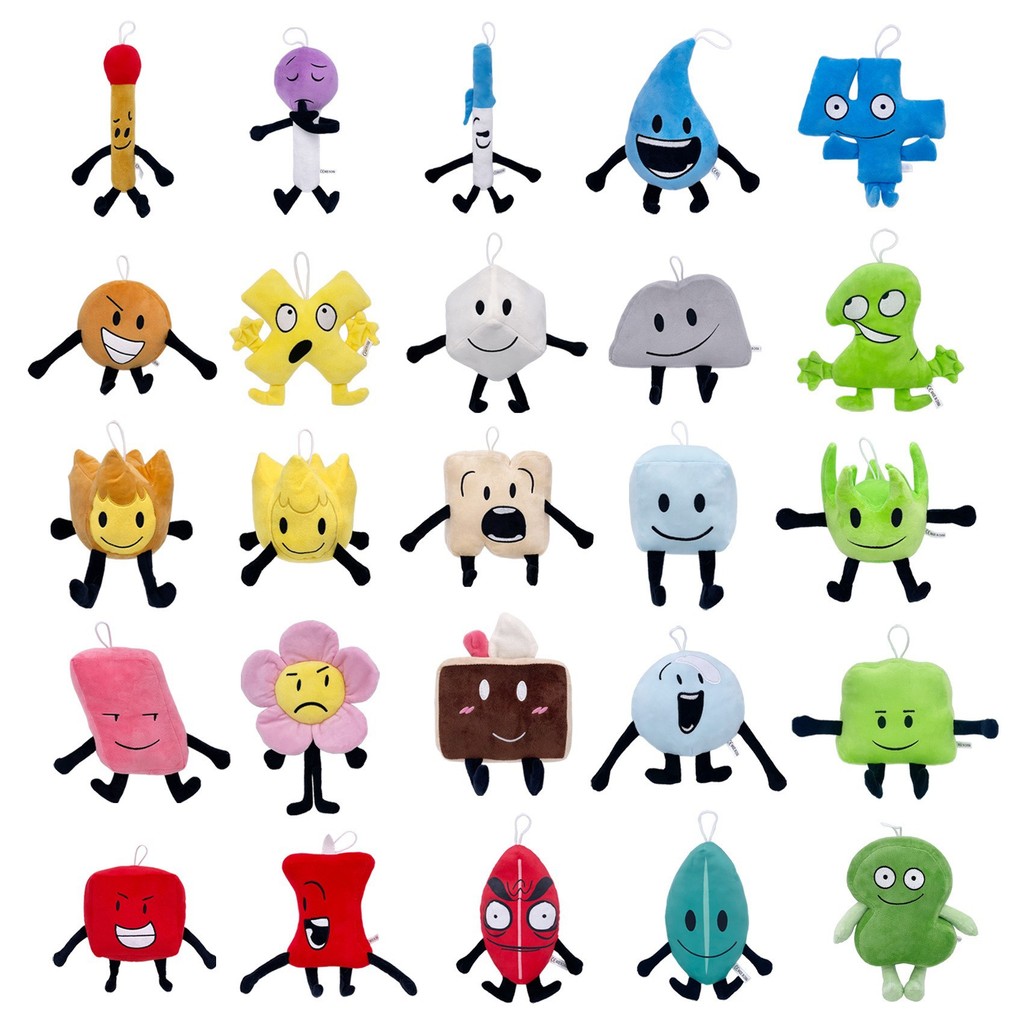 2025 Bfdi Dream Island Plush Doll Battle for Dream Island Plush Toys ...
