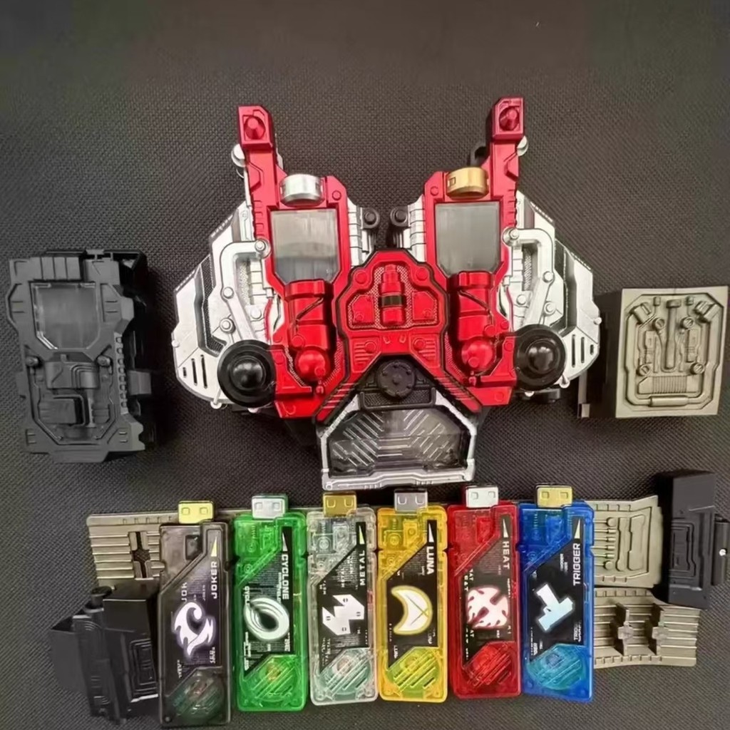 W Double Livable Buckle DX Drive Transformation Belt Linkable Kamen ...