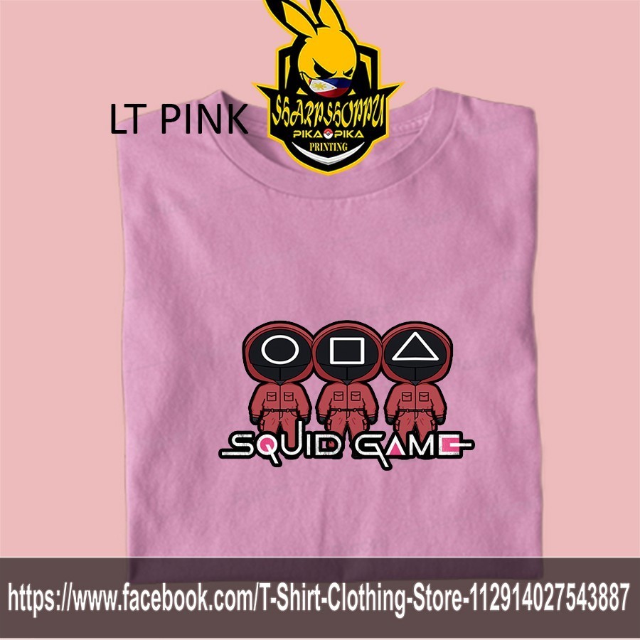 Trending Squid Game Guard Chibi Shirt Men & Women High Quality | Shopee ...