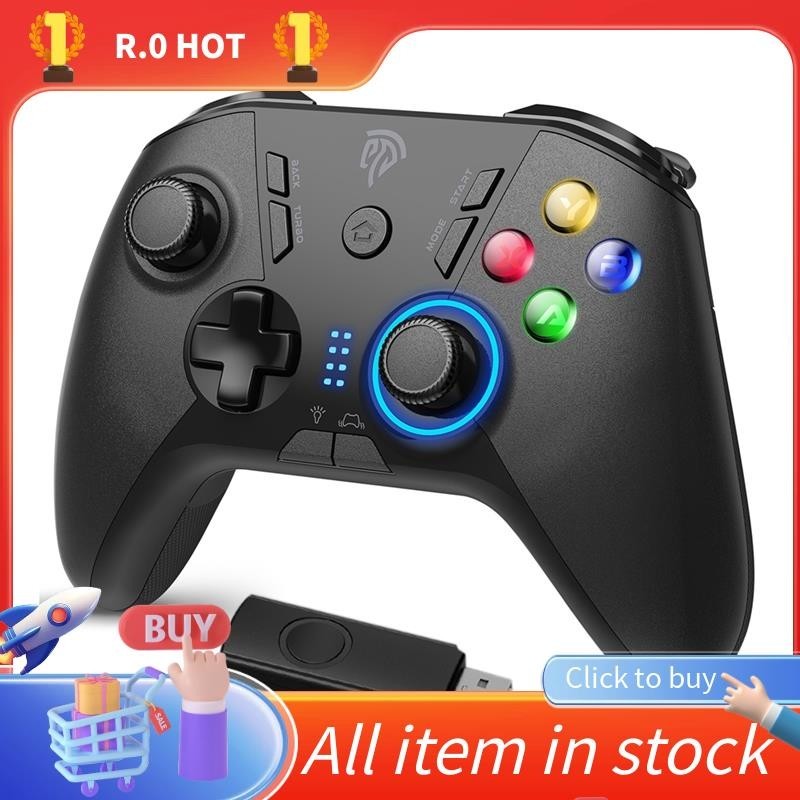 EasySMX 9110 Wireless Gaming Controller Multi-Mode Connection Gamepad With Customized Buttons ...