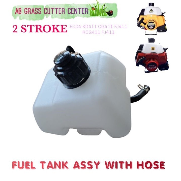 FUEL TANK ASSY WITH HOSE EC04 411 2 STROKE GRASS CUTTER BRUSH CUTTER ...