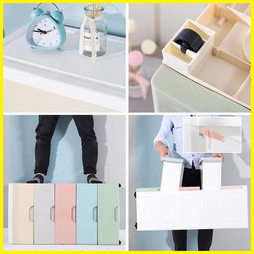 36cm Durabox Cabinet Drawer clothes storage Cabinet With Wheels drawer ...