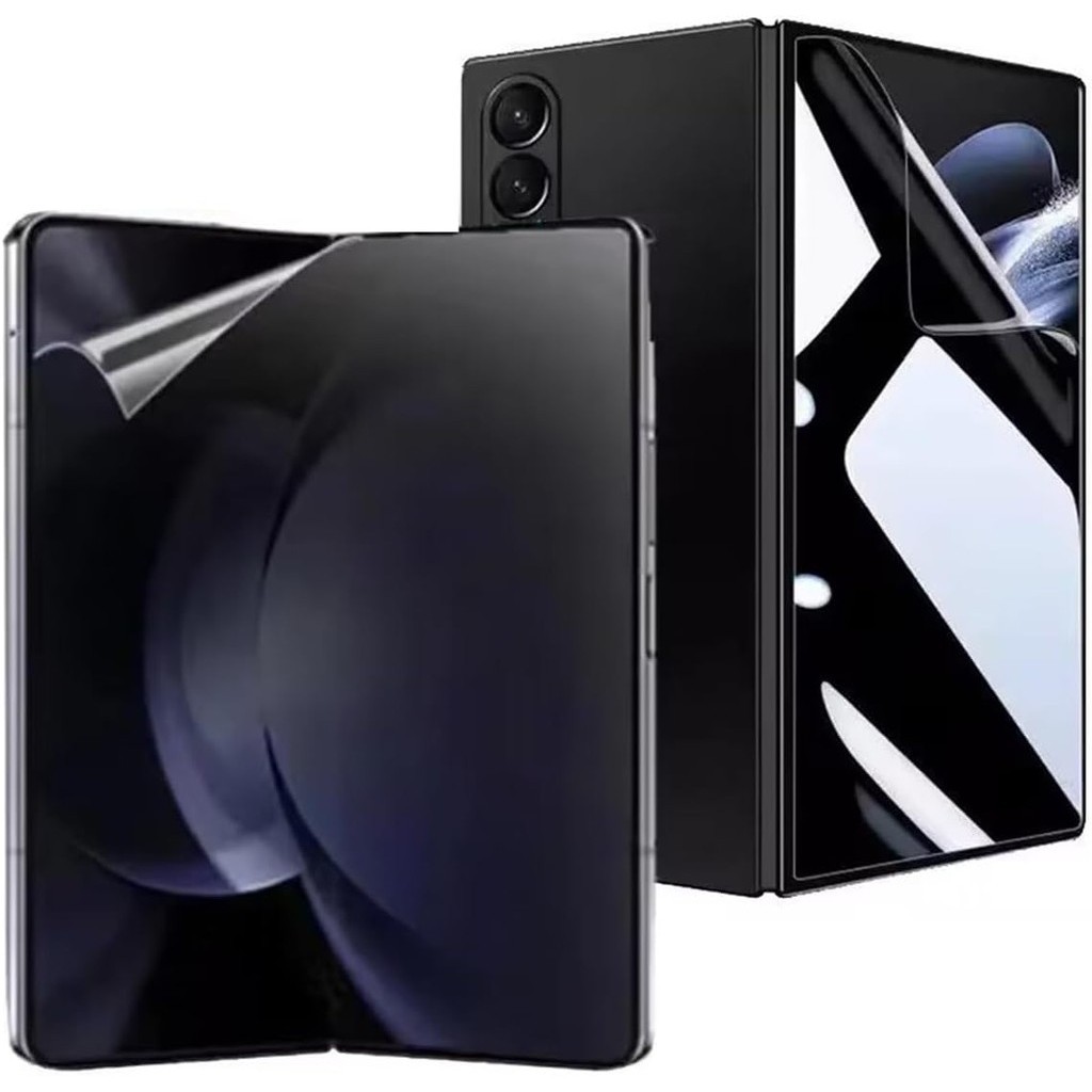 Privacy Film Hydrogel Screen Protector For Samsung Galaxy Z Fold 3 4 5 ...