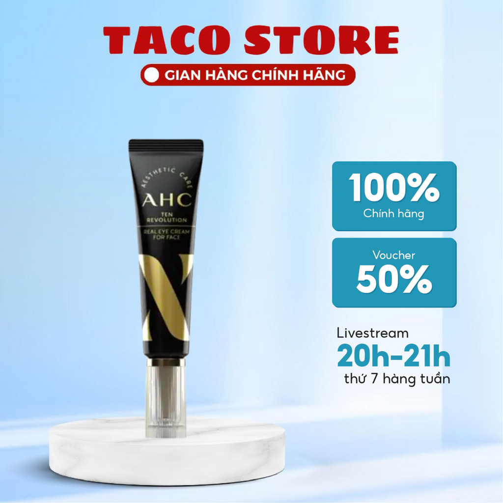 Ahc Time Rewind Real Eye Cream For Face 12ml - 30ml | Shopee Philippines