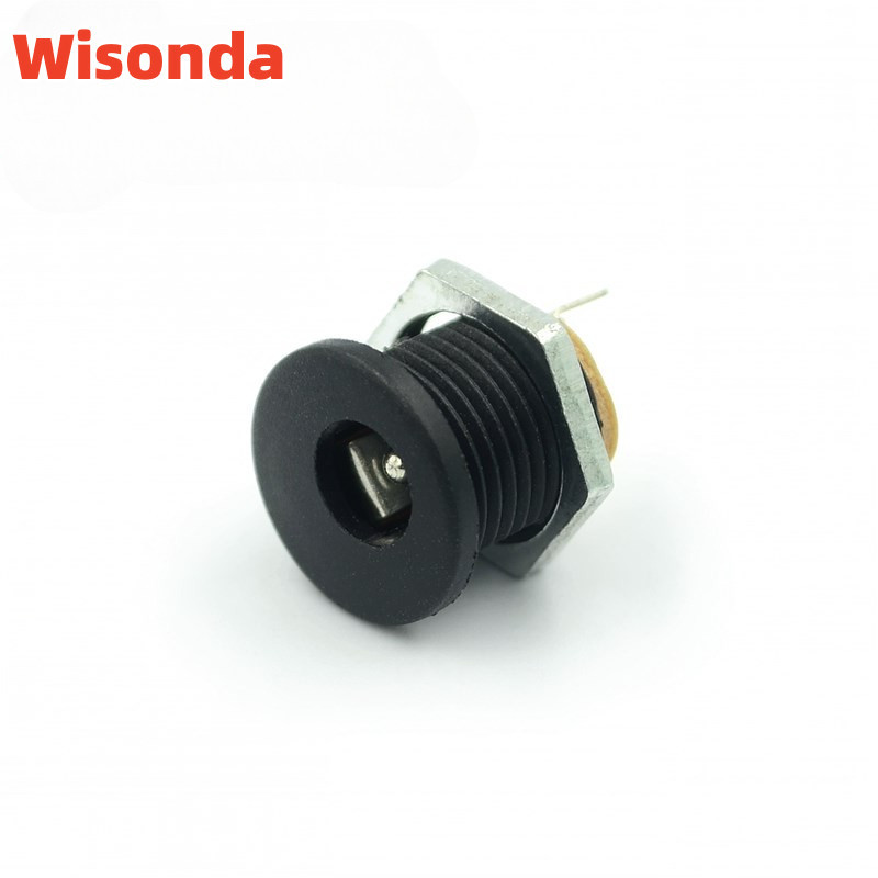 10Pcs DC-022 5.5x2.1mm DC Power Socket Plug Jack DC Connectors Round ...