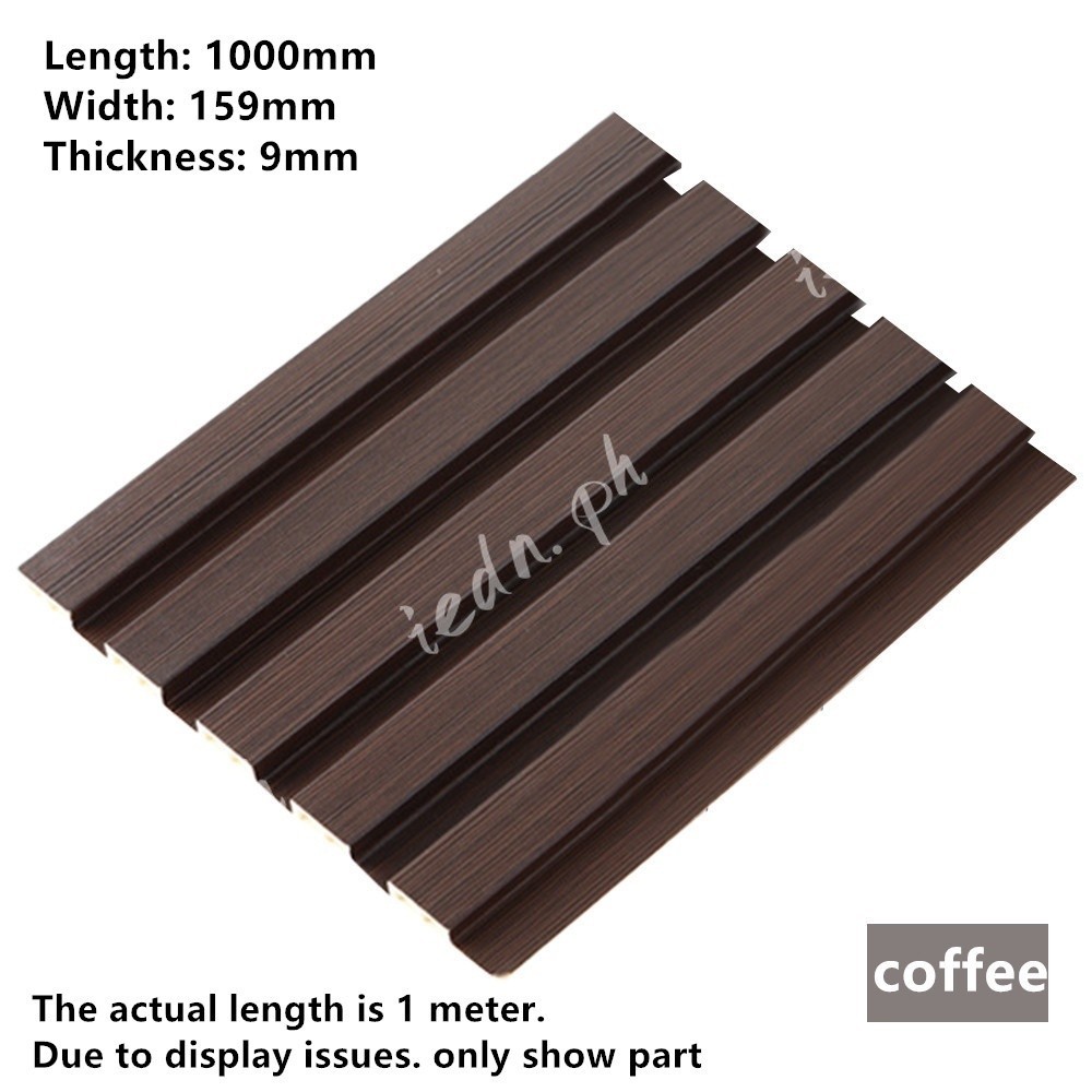 Wallpaper adhesive Board PVC Wood Wall Panel Background Grille Design ...