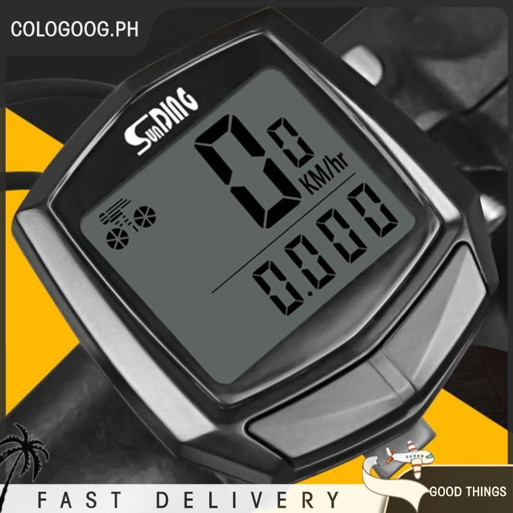 Waterproof Wired Digital Bike Ride Speedometer Odometer Bicycle Speed ...