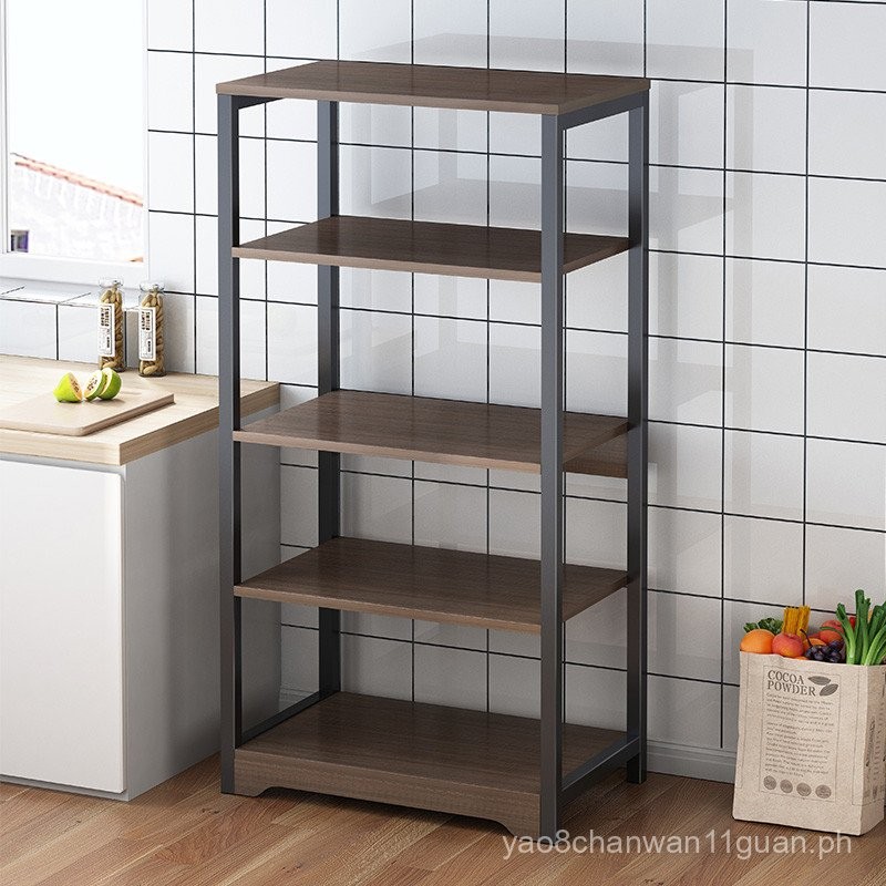 Kitchen Storage Rack Floor-standing Multi-layer Organizer Microwave ...