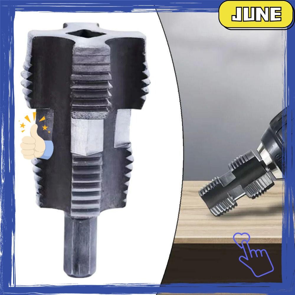 JUNER Water Pipe Internal Thread Opener, 4/6 points Electric Drills ...